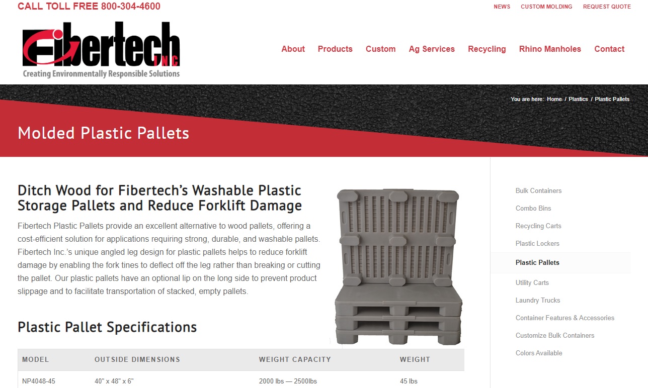 More Plastic Pallet Manufacturer Listings