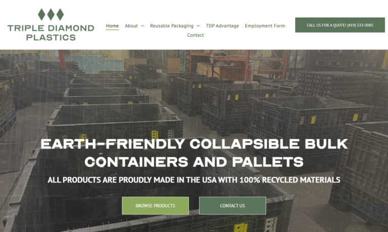 Triple Diamond Plastics | Plastic Pallet Manufacturers